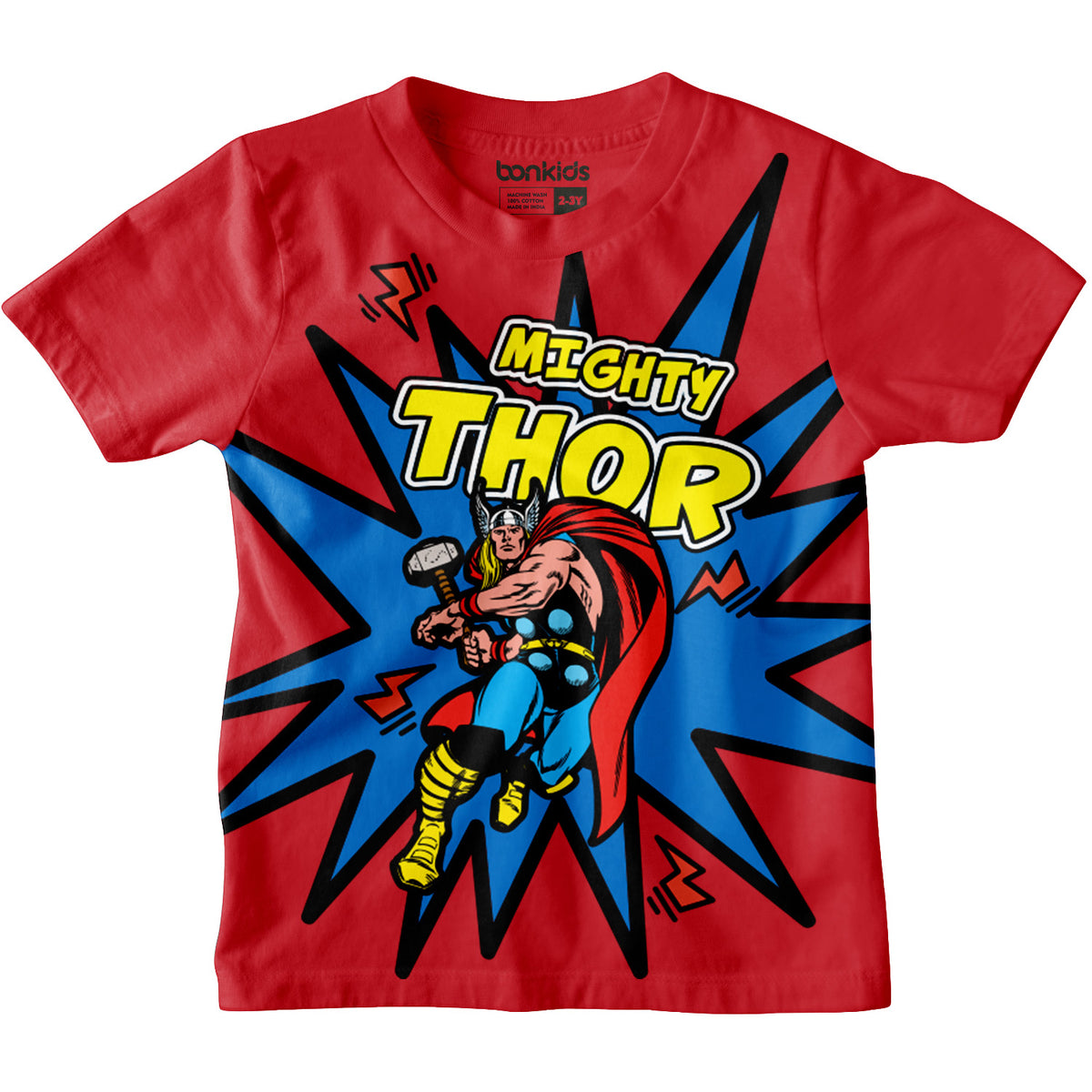 THOR Red BOYS T-SHIRT – BONKIDS